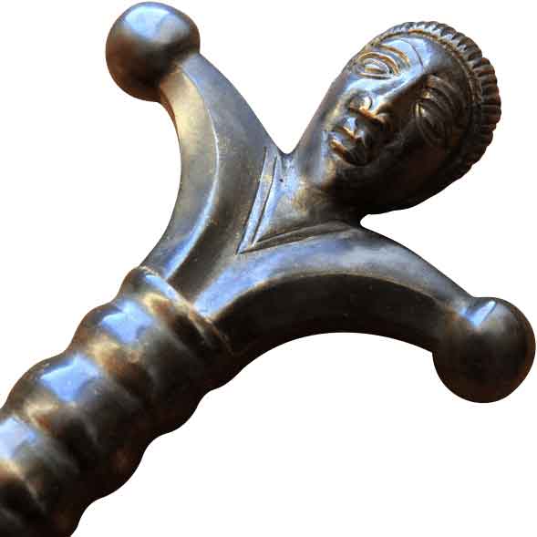 Celtic Anthropomorphic Sword With Scabbard - Buying a Sword