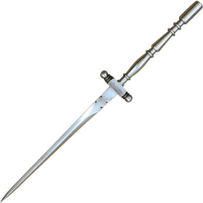 Long Hilt Stiletto Dagger