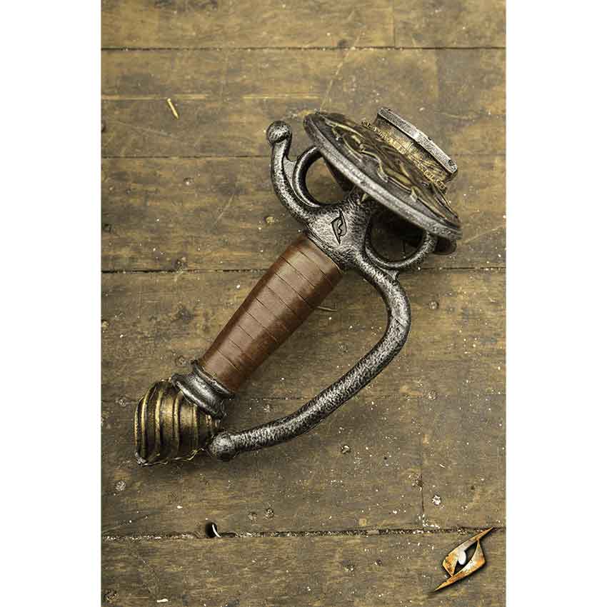 DIY LARP Small Sword Handle - Painted