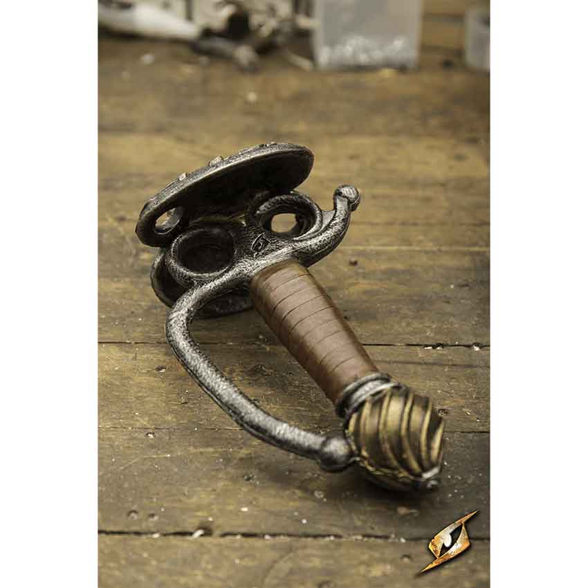 DIY LARP Small Sword Handle - Painted