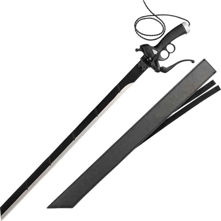 Black Jaeger Sword with Detachable Handle