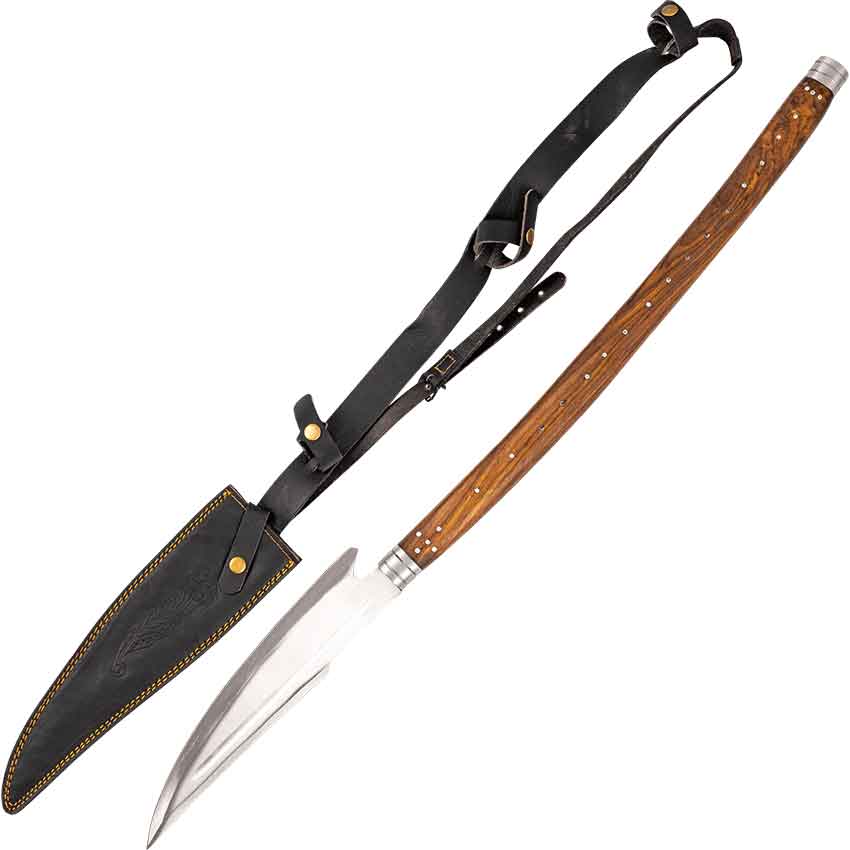 Studded Handle Medieval Spear